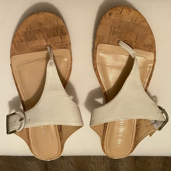 The Limited | Shoes | The Limited Izzy Sandals In White | Poshmark
